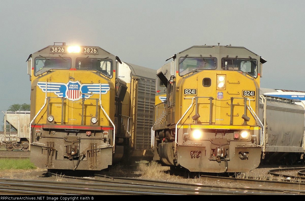 UP 3826 and 8241